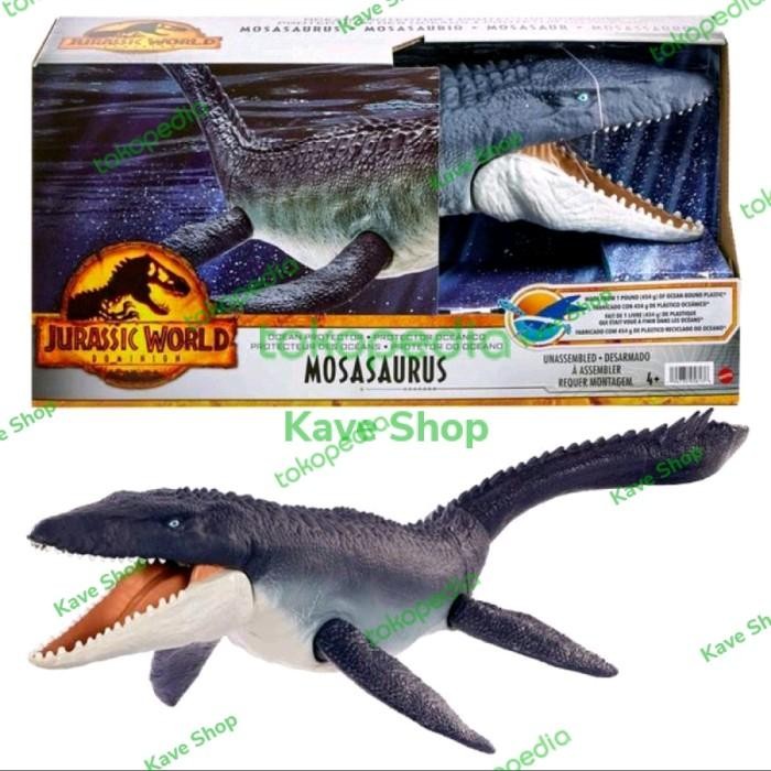 Jual Jurassic World : Mosasaurus - Original MATTEL - NEW | Shopee Indonesia