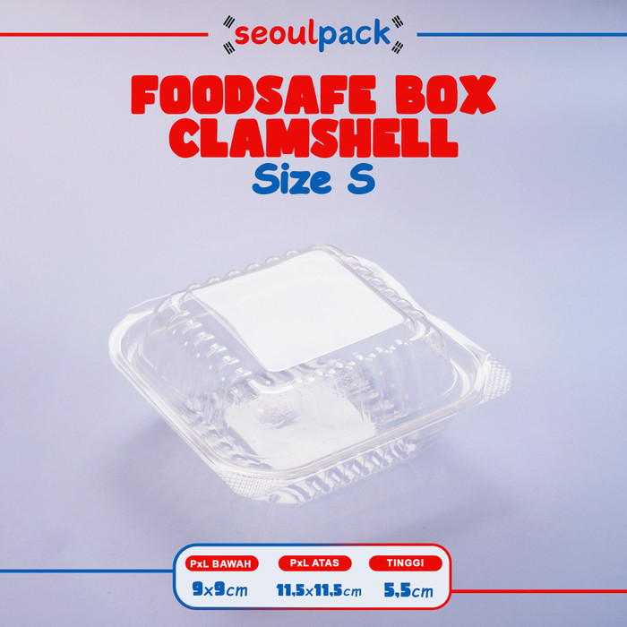 Jual Food Box Plastik PP Eco S (25pcs) - Food Safe Box, Mika Lunch Box ...