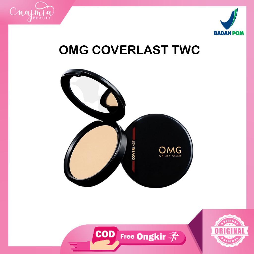 Jual Najmia (Beli 2 lbh murah) OMG Coverlast Two Way Cake 12 g - TWC Bedak Padat | Shopee Indonesia