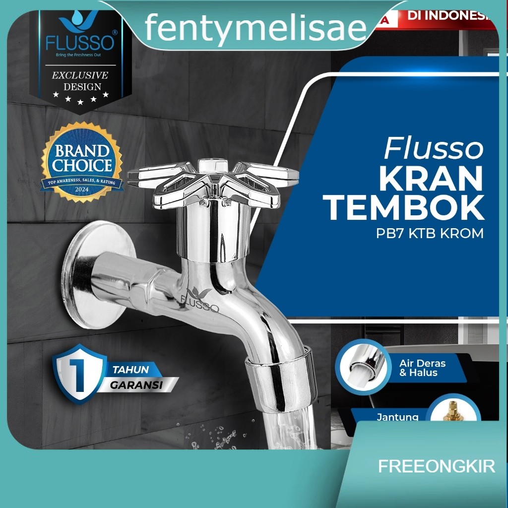 Jual Kran Tembok Taman Original Keran Air KTB-PE4 Garansi | Kran Kamar ...