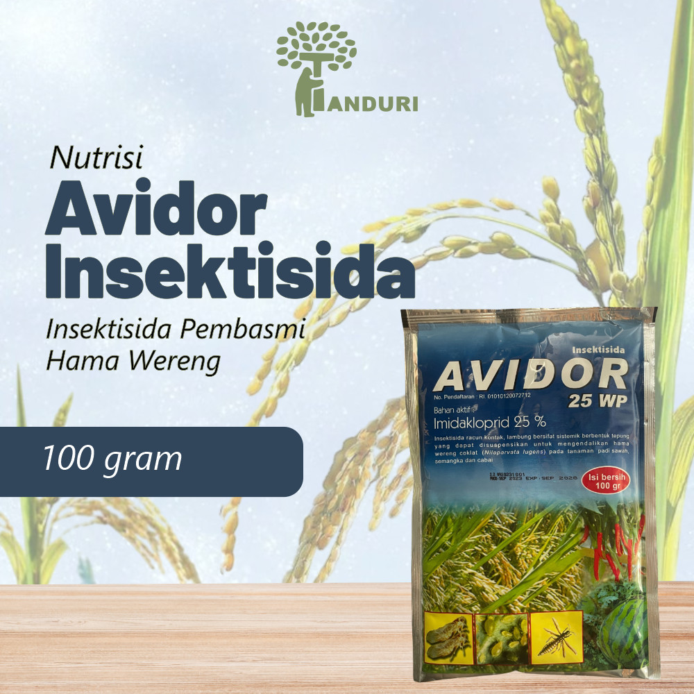 Jual TANDURI - Pestisida Avidor 100 gram Insektisida Hama Tanaman Padi ...