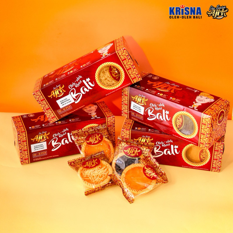 Jual Pie Susu Ajik Asli Bali | Oleh Oleh Bali | Shopee Indonesia