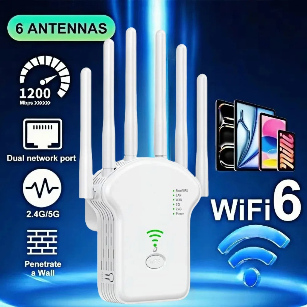 Jual 【COD】1200M Wifi Repeater/Wireless Repeater/Extender Router Repeater/Wifi Signal Range ...