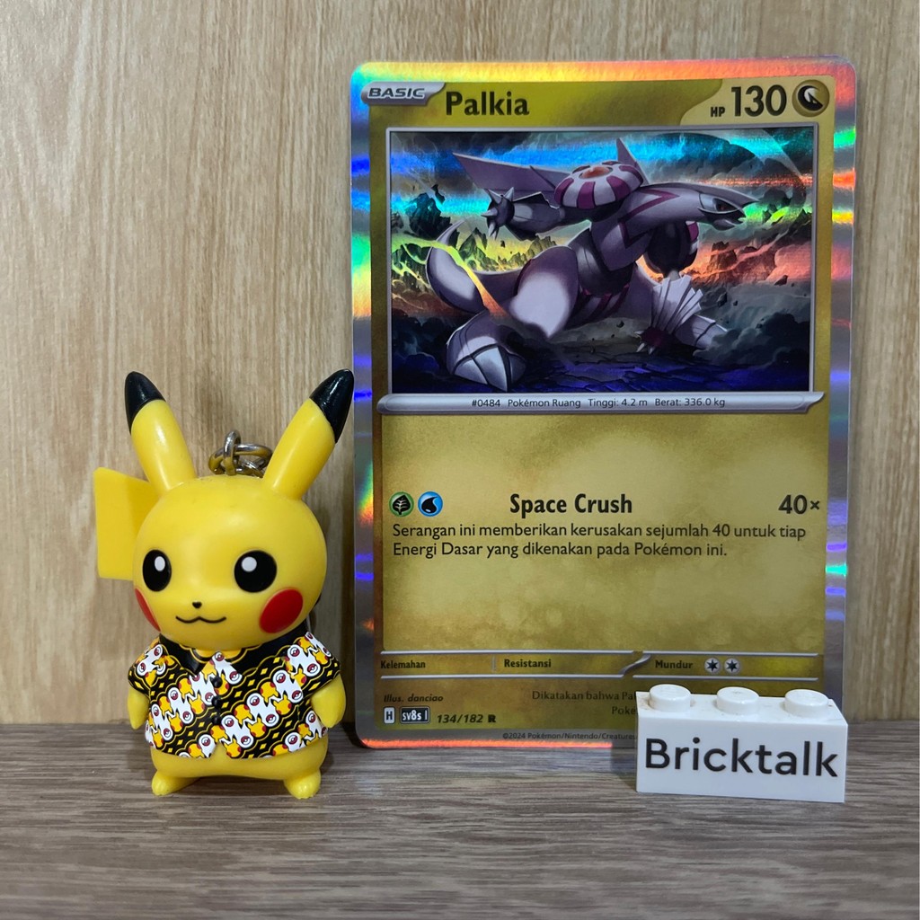 Jual Kartu Pokemon TCG sv8s Palkia 134/182 R Kilat Mengkilap, Kilat ...