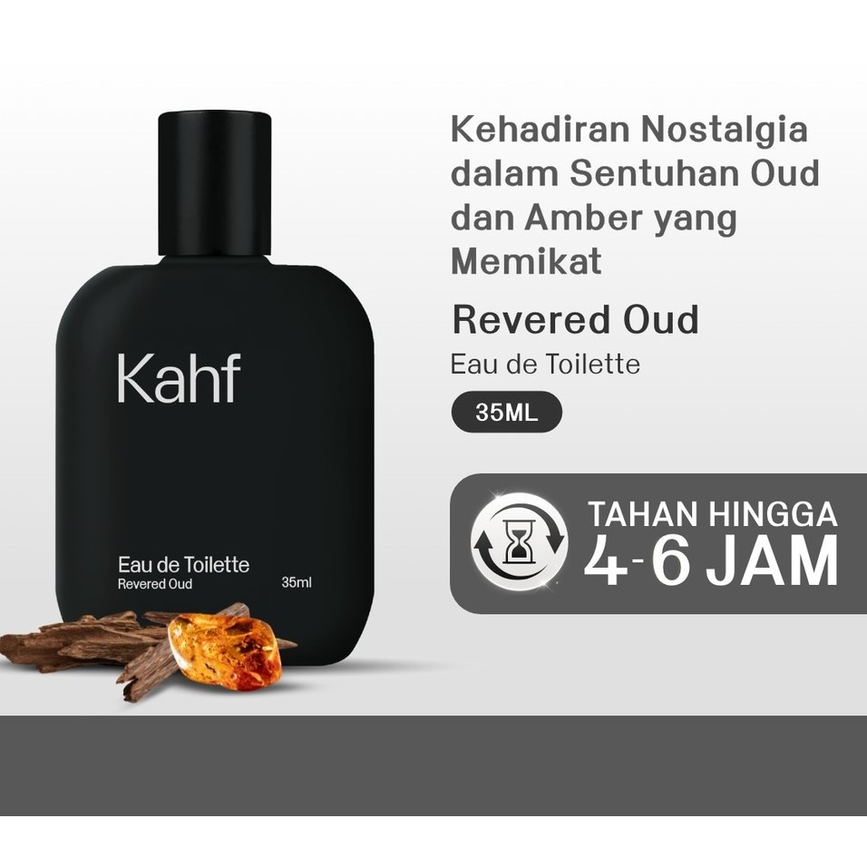 Jual KAHF Eau de Toilette Revered Oud 35 ml | Shopee Indonesia