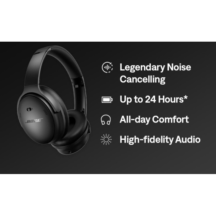 Jual Bose QuietComfort ANC Bluetooth Noise Cancelling Headphones ...