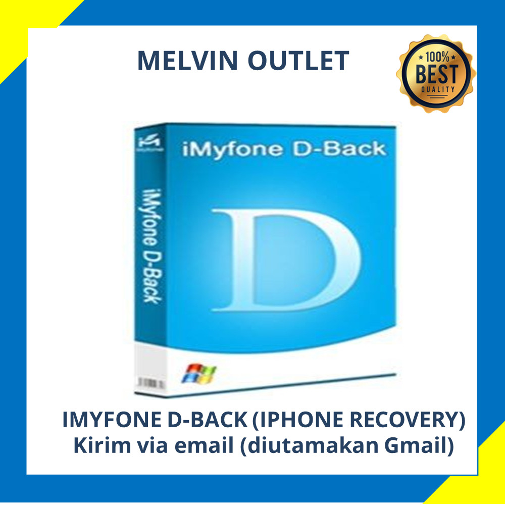 Jual IMYFONE D-BACK - IPHONE / IPAD RECOVERY TERLENGKAP (PC WINDOWS) | Shopee Indonesia