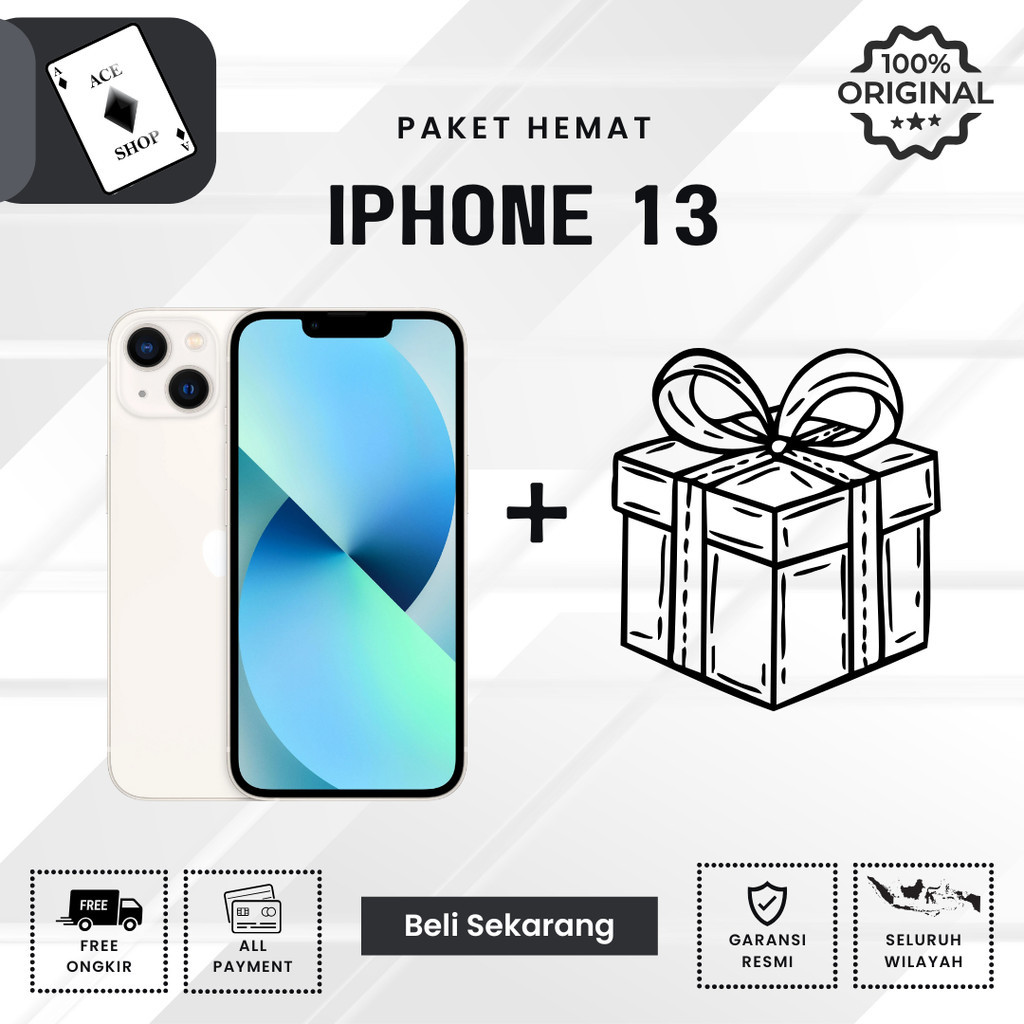 Jual [BUNDLING] IPhone 13 + GIFT (Mini Proyektor YG300) | Shopee Indonesia