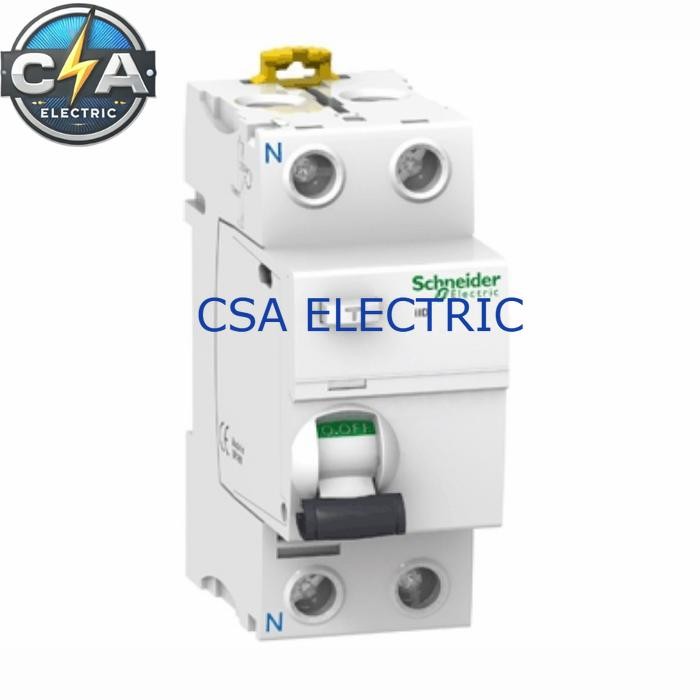 Jual SCHNEIDER ELCB RCCB IID ACTI9 2P 25A 30MA A9R71225 | Shopee Indonesia