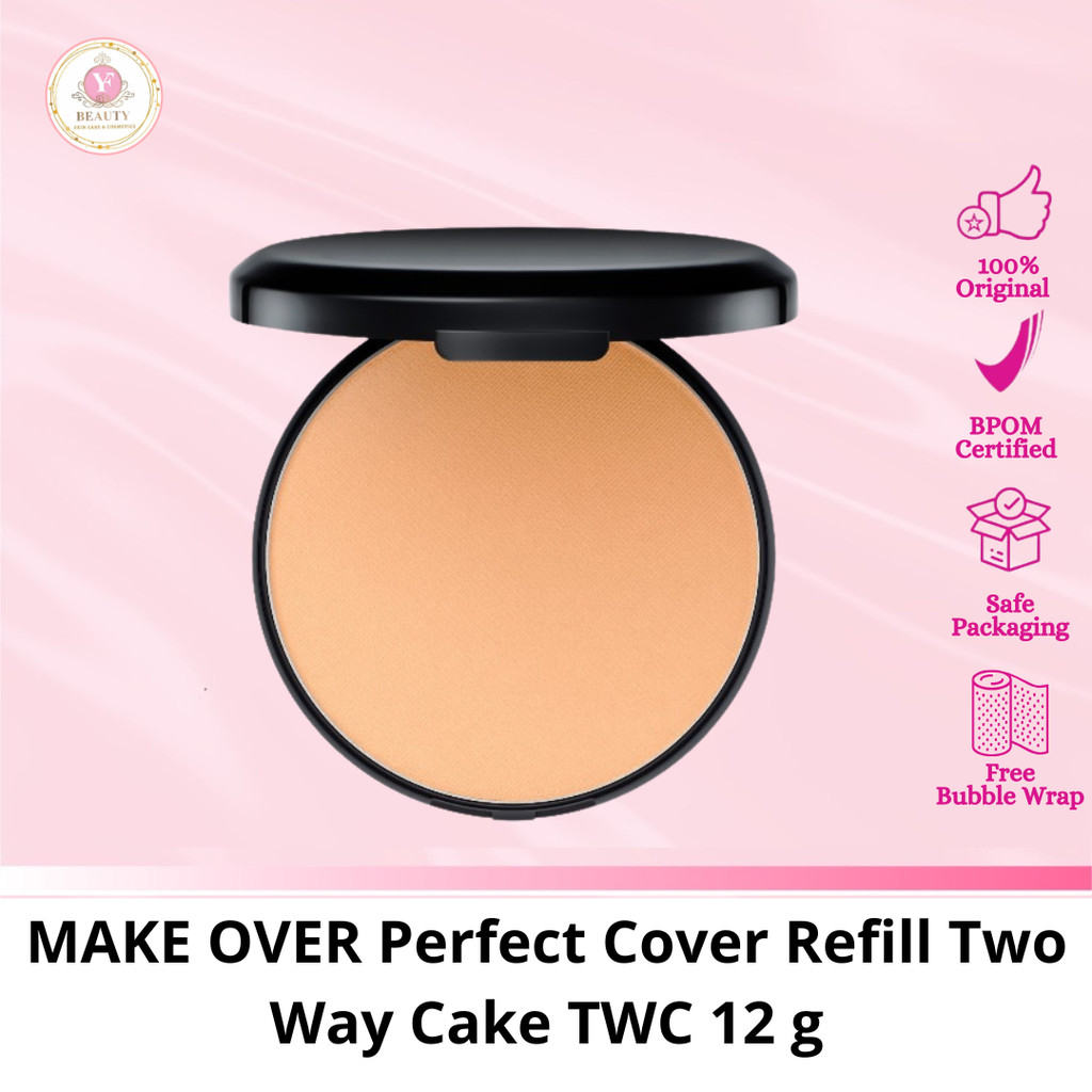 Jual YF Beauty MAKE OVER Perfect Cover Refill Two Way Cake TWC 12 g ...