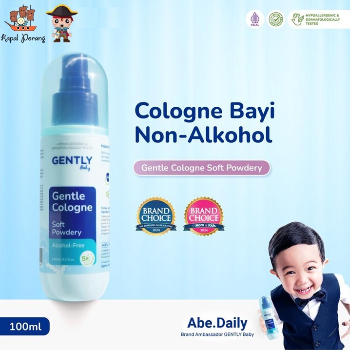 Jual Gently Baby Gentle Cologne 100mL - Soft Powdery | Shopee Indonesia