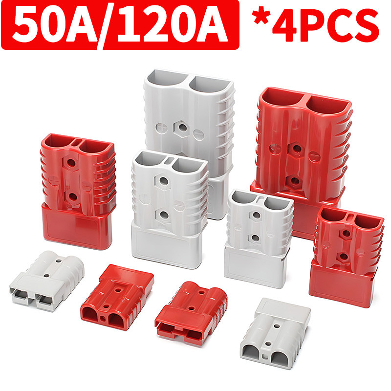 Jual Heavy Duty Anderson 50A/120A Quick Release Plug Set - 6-12Gauge 12 ...