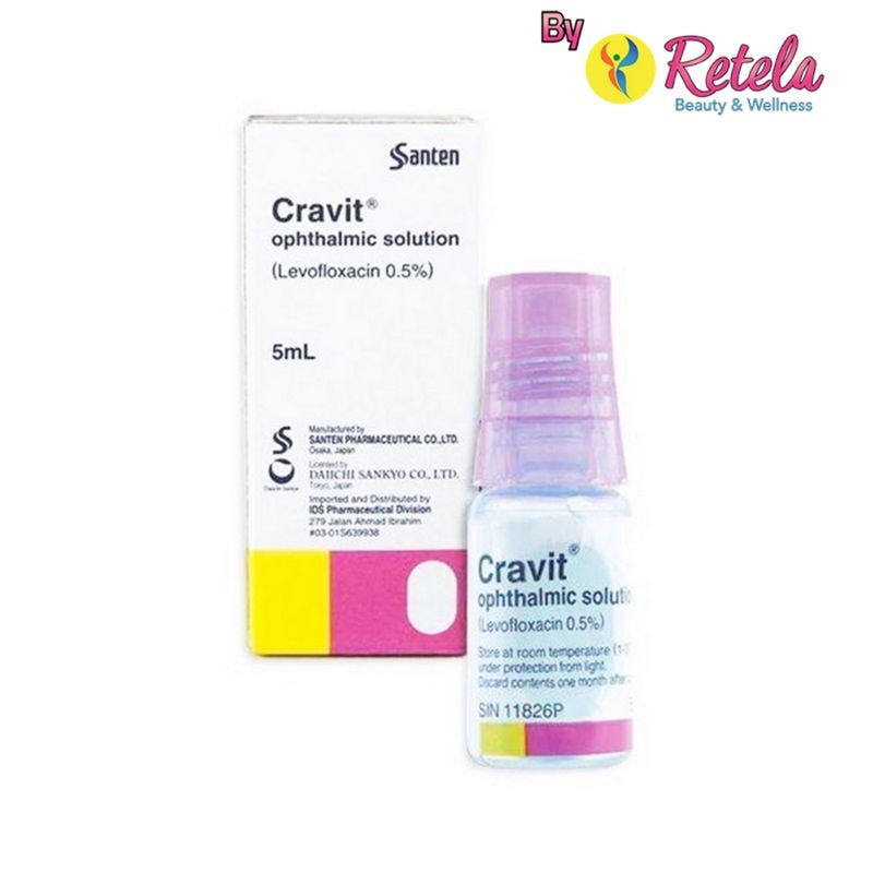 Jual CRAVIT EYE DROPS BOTOL 5ML | Shopee Indonesia