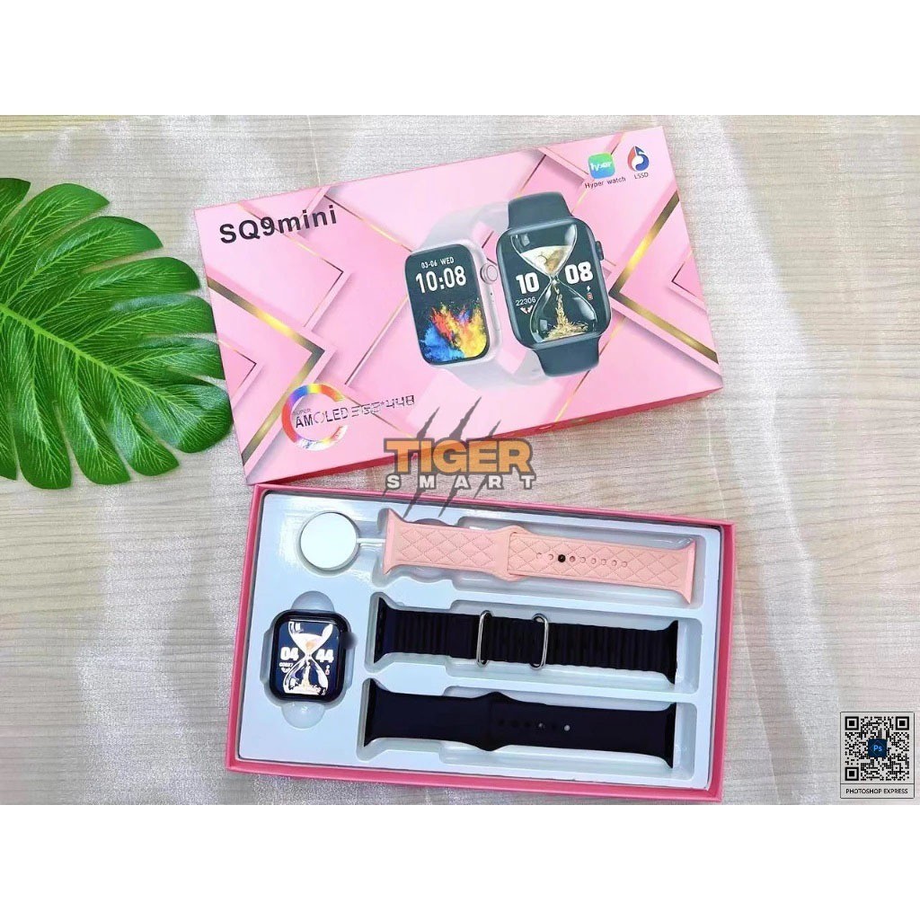 Jual [DAPAT 3 STRAP] Original Smartwatch Mini SQ9 MINI SIZE 38mm SERIES ...