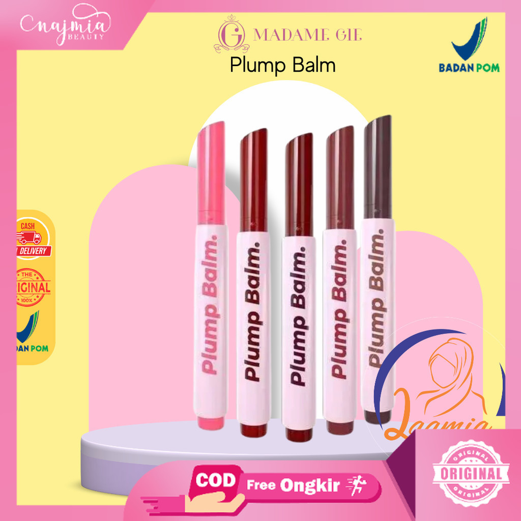 Jual Najmia 2 (Beli 2 lbh murah) Madame Gie Plump Balm I Lip Balm | Shopee Indonesia