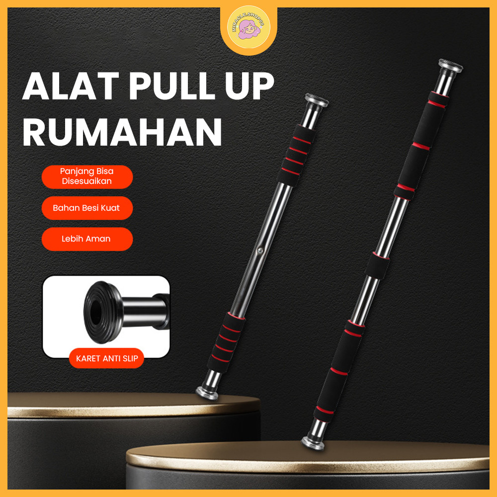 Jual MS Pull Up Bar Dinding Pintu Door Chinning Alat Untuk Fitness 60 ...