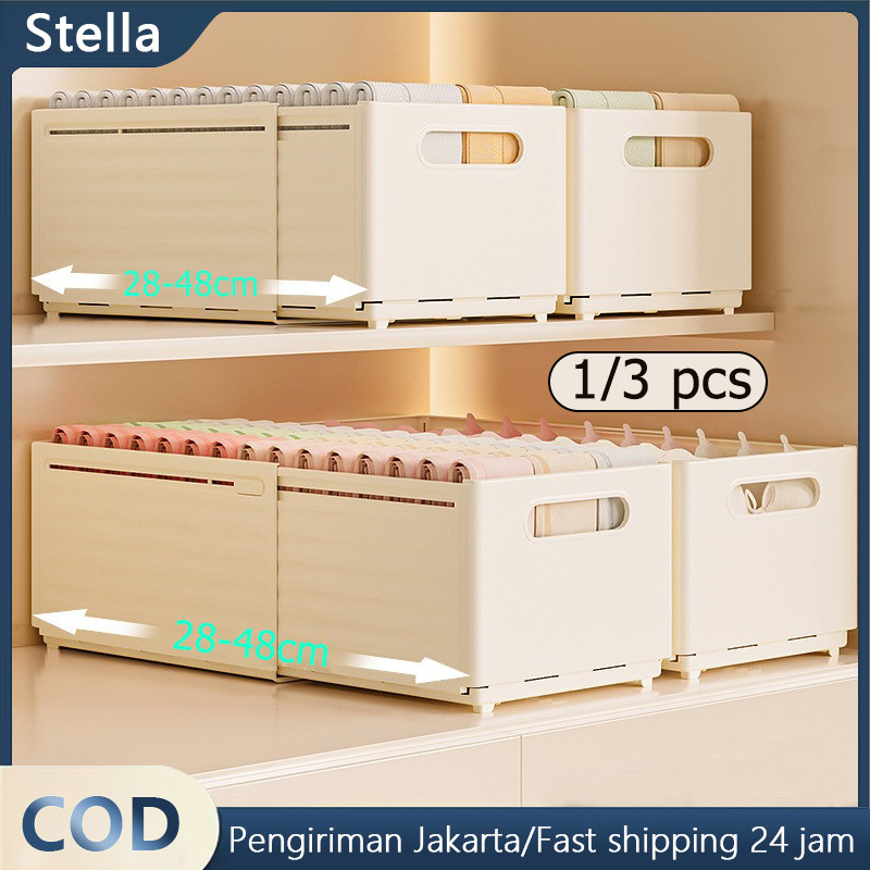 Jual Sekat Laci Pembatas Lemari Fleksibel Kotak Dapur Box Penyimpanan ...