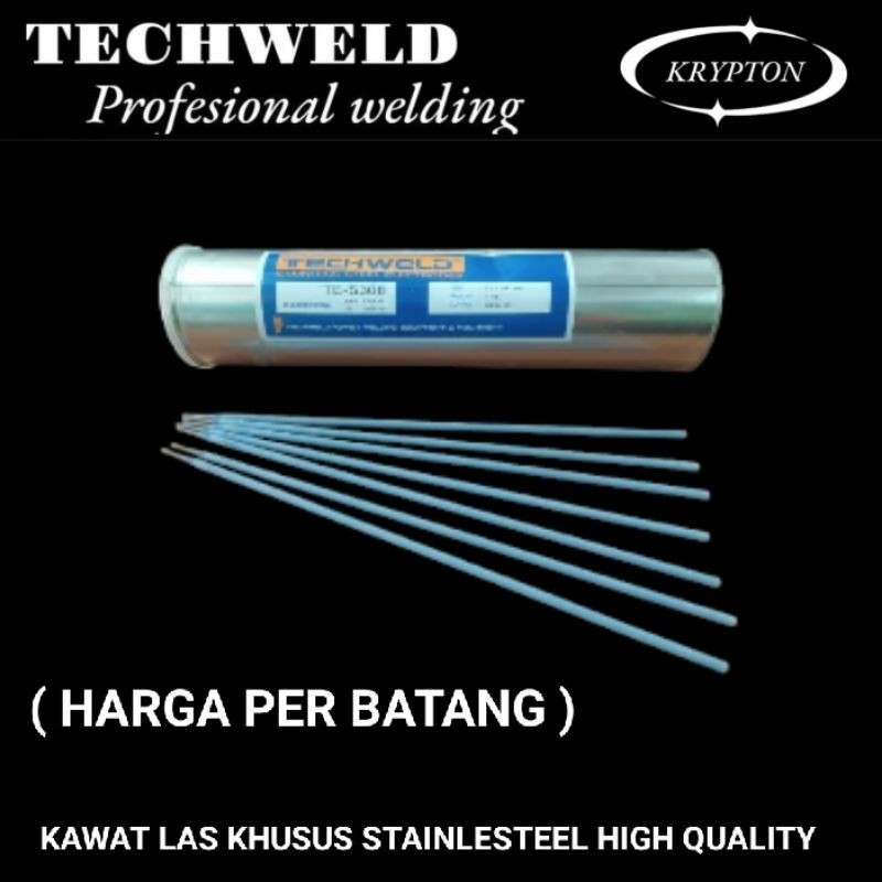 Jual techweld kawat las khusus stainlesteel ( hasil las sangat kuat ...