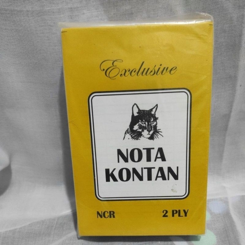 Jual Nota Kontan 2 Ply 25 lembar per pack 10 buku | Shopee Indonesia
