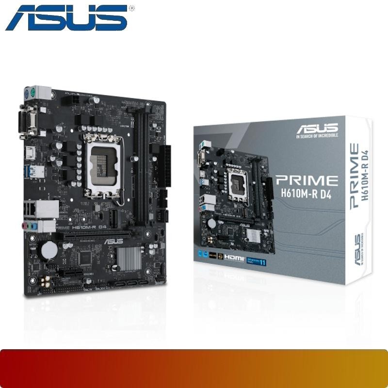 Jual ASUS PRIME H610M-R D4 | Motherboard Intel H610 LGA 1700 DDR4 micro-ATX | Shopee Indonesia