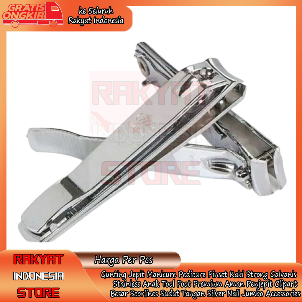 Jual Gunting Jepit Manicure Pedicure Pinset Kaki Strong Galvanis ...