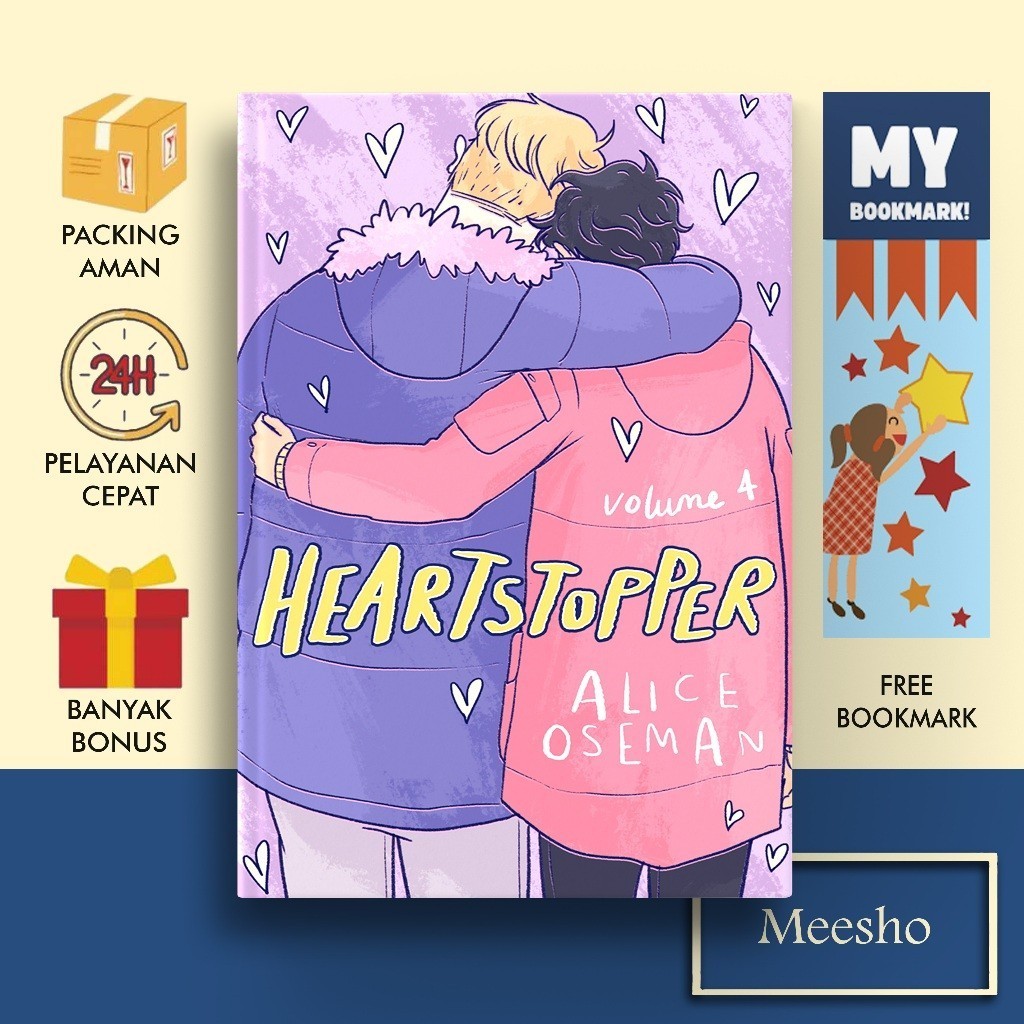 Jual Heartstopper, Volume Four (Heartstopper, #4) by Alice Oseman ...