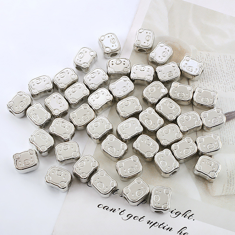 Jual 10 gr Manik-manik Metalik CCB - Piggy Head | Shopee Indonesia