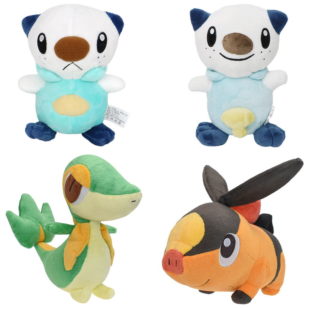 Jual Tepig Snivy Oshawott Pokemon Stuffed Doll Anime Pocket Monsters ...