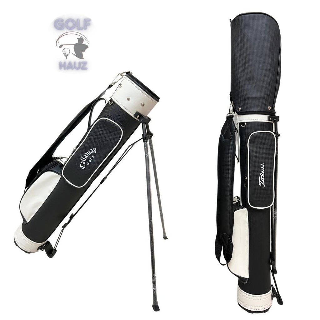 Jual Tas Golf Stand Bag Lightweight Hardcase with PU Leather Waterproof ...
