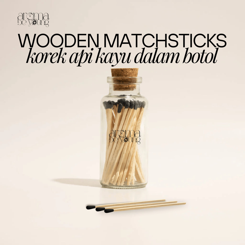 Jual Wooden Matchsticks in Bottle | Korek Api Kayu dalam Botol Gift ...