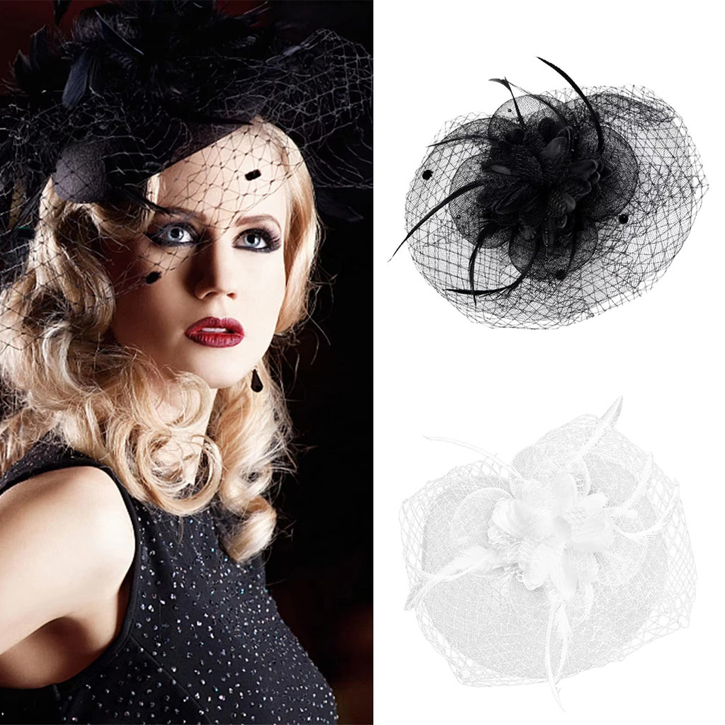 Jual Topi fascinator Hiasan Aksesoris Kepala Jepit Jala Hiasan ...