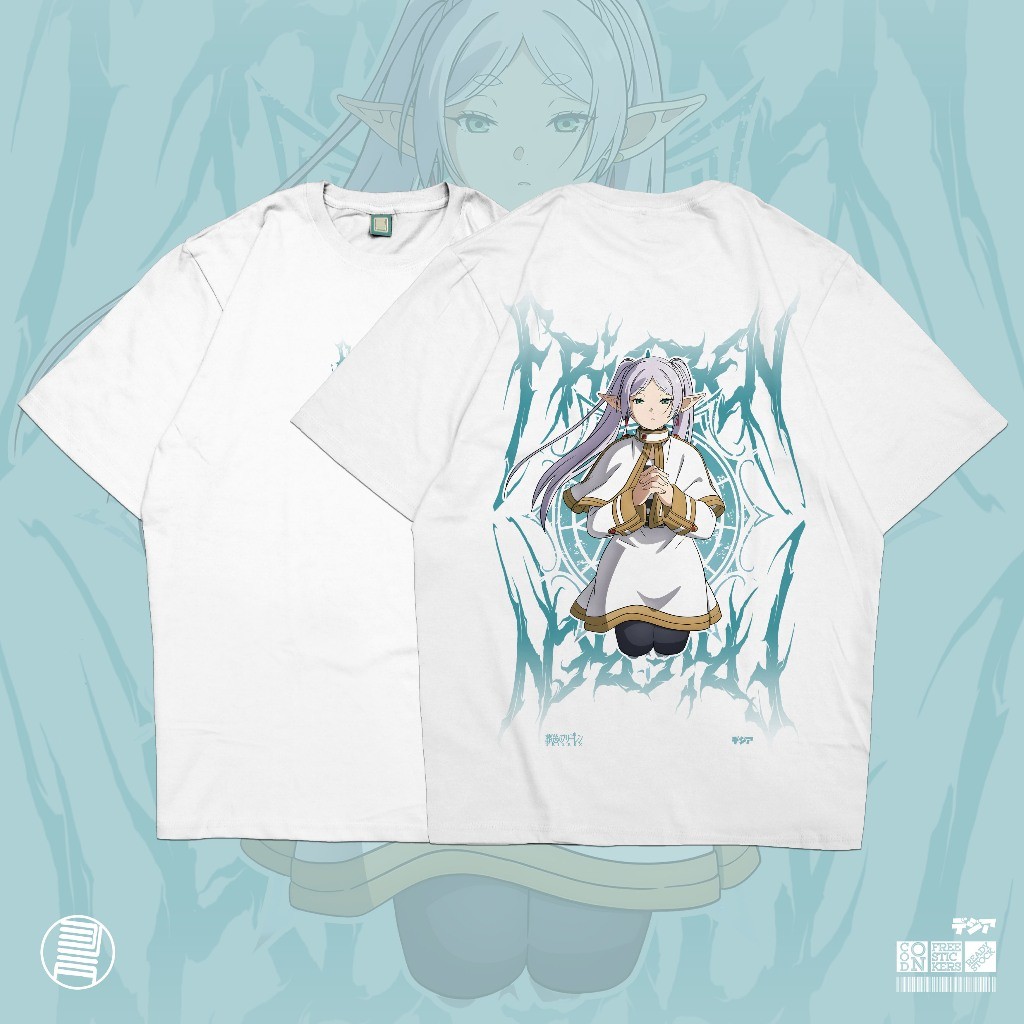 Jual T-Shirt Frieren Sousou no Frieren Mage Manga Elf Waifu Anime Wibu ...