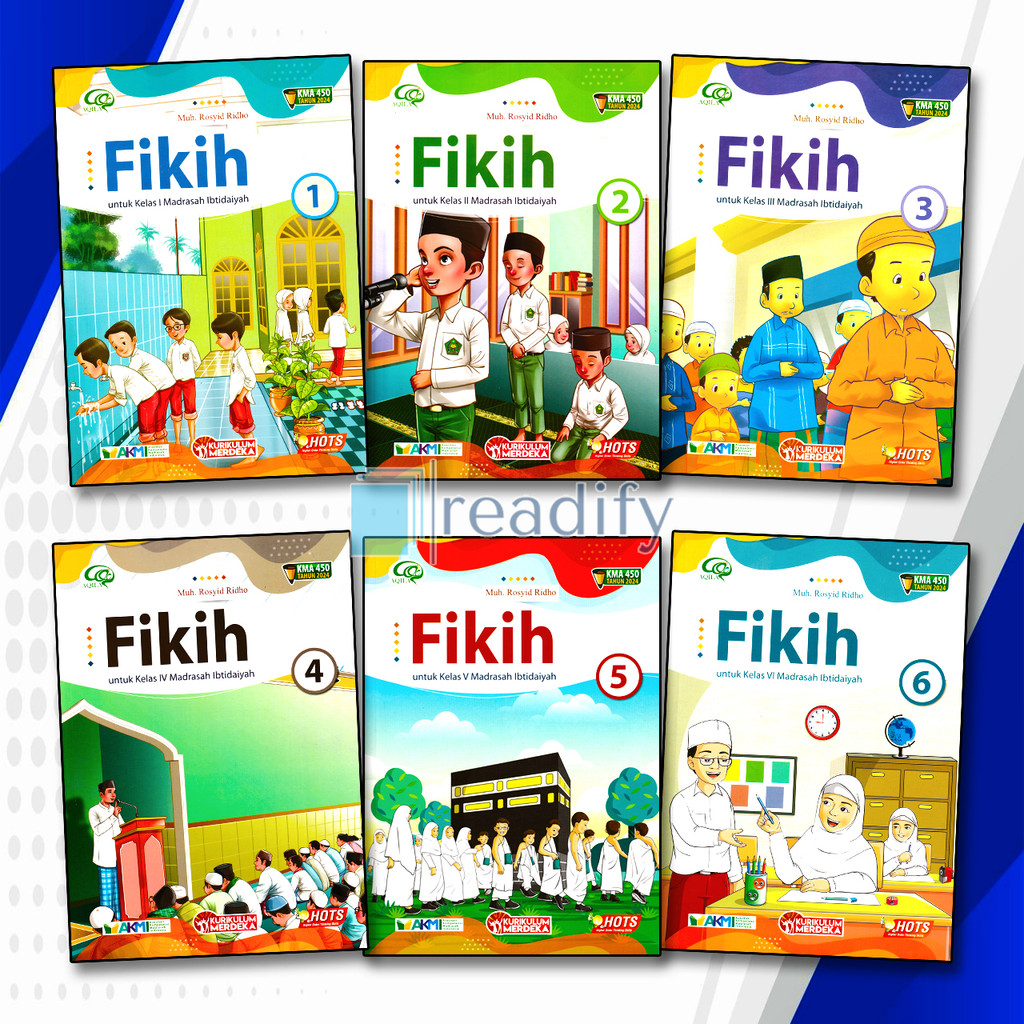 Jual Aqila Fikih Kelas 1 2 3 4 5 6 MI Tiga Serangkai KMA 450 Revisi Terbaru | Shopee Indonesia