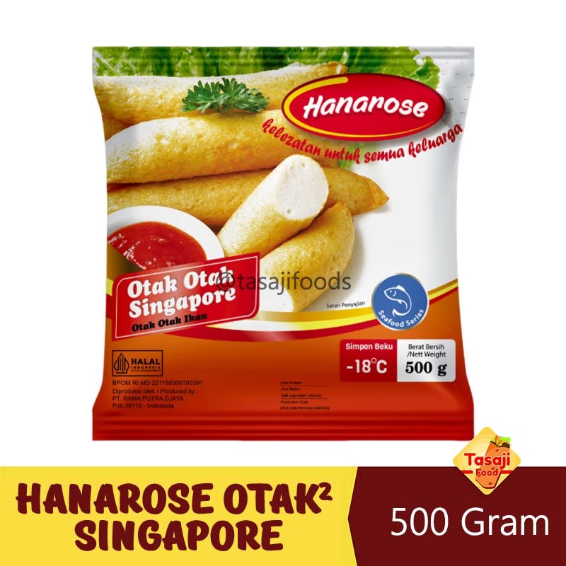 Jual Hanarose Otak Otak Singapore 500 Gram Olahan Ikan Tazaj Shop ...