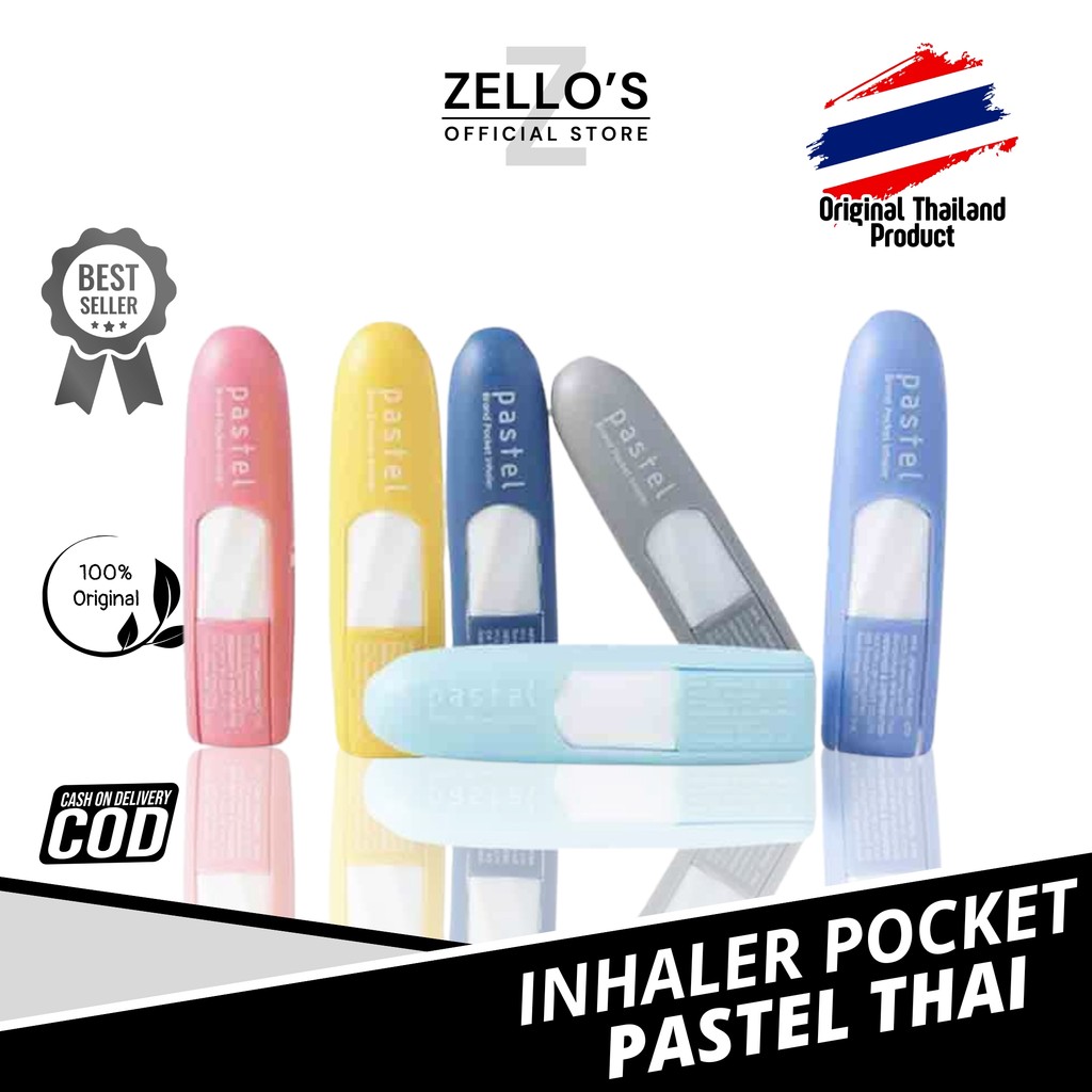 Jual Pastel Pocket Inhaler Original Balm Thailand | Shopee Indonesia