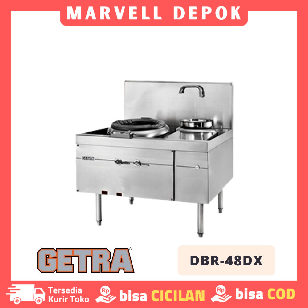 Jual KWALI RANGE BLOWER GETRA DBR-48DX KOMPOR KUALI GAS DBR 48DX LOW ...