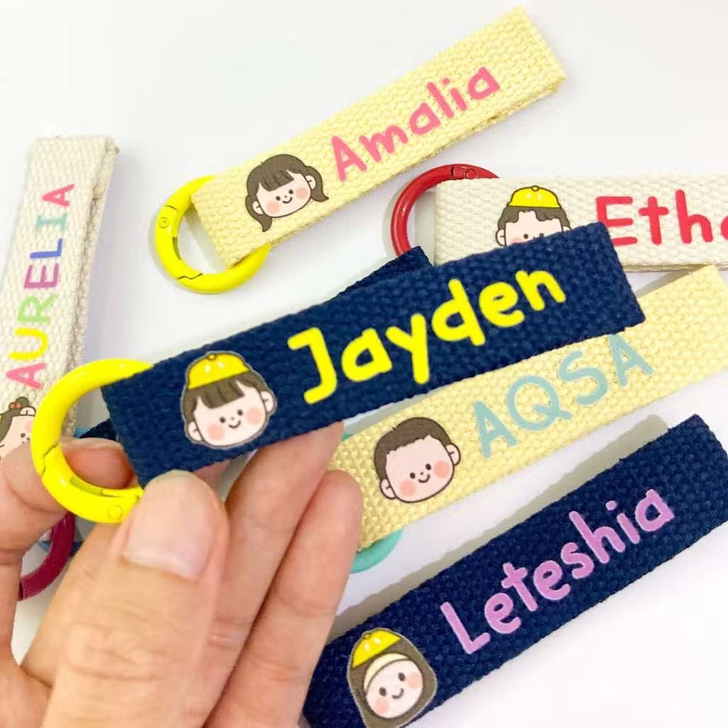 Jual Gantungan Tas Anak / Custom nama anak / Custom Bag Tag Anak ...