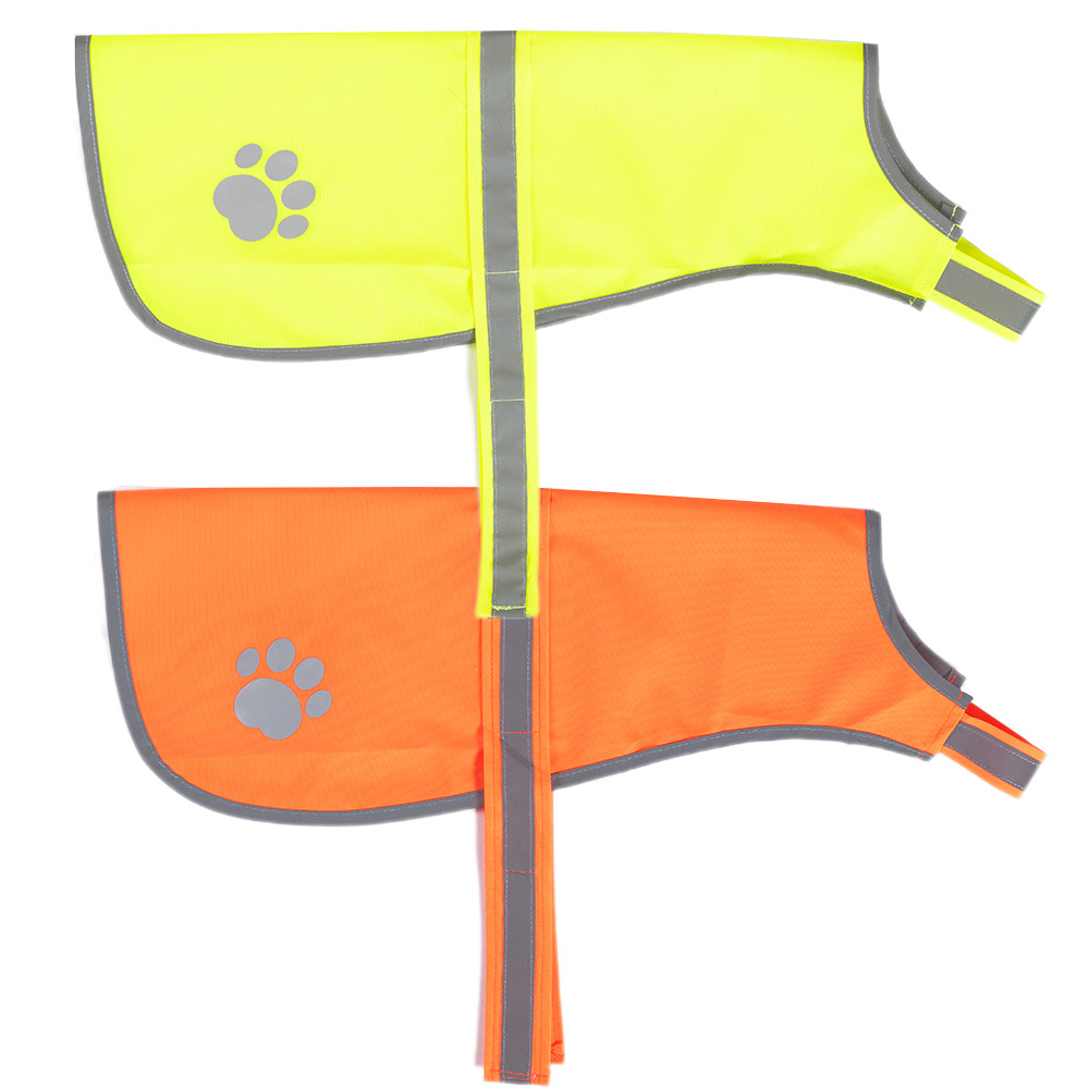 Jual Dog Reflective Vest Fluorescent High Visibility Doggie Jacket ...