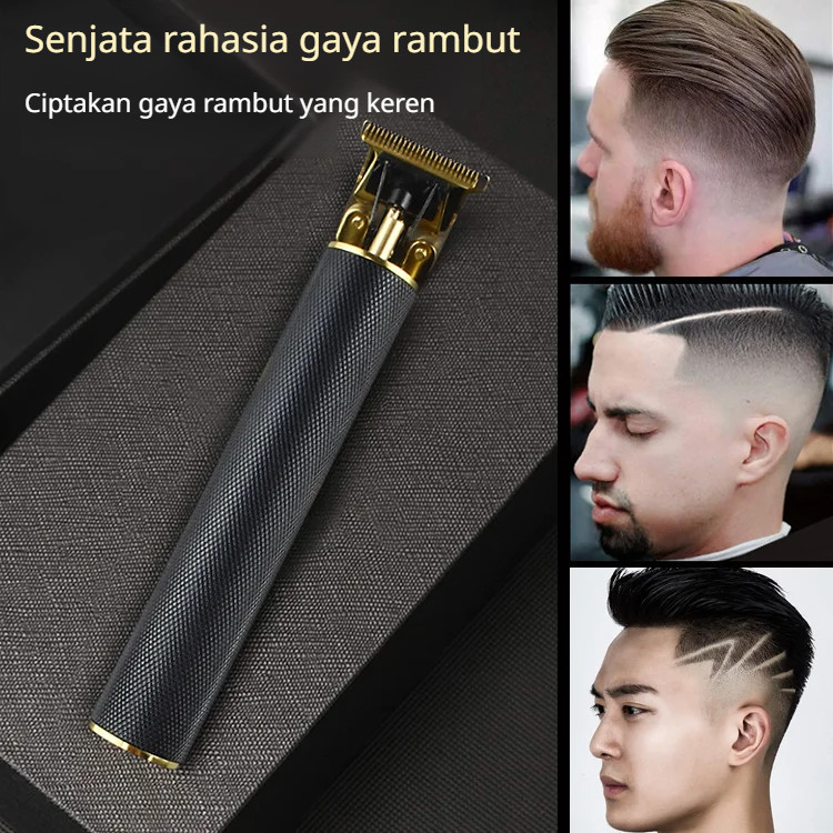Jual Set alat cukur rambut pria gaya rambut berminyak/alat cukur/alat ...