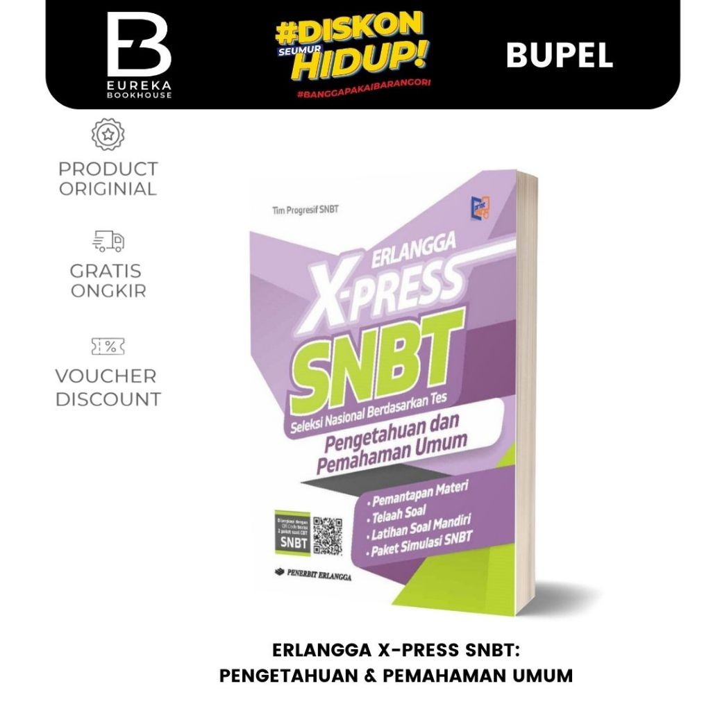 Jual ERLANGGA - ERLANGGA X-PRESS SNBT: PENGETAHUAN & PEMAHAMAN UMUM | Shopee Indonesia