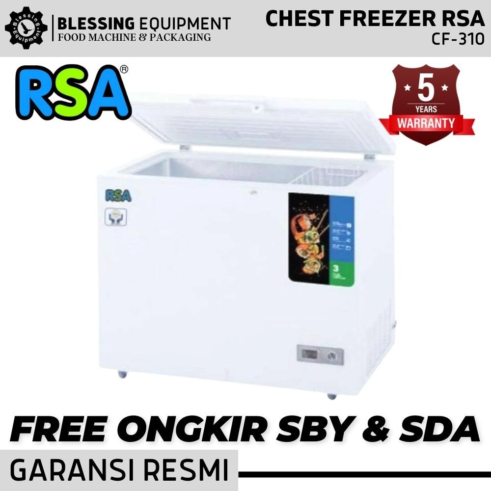 Jual CF-310Q Chest Freezer 318 Liter RSA CF-310 Original | Shopee Indonesia