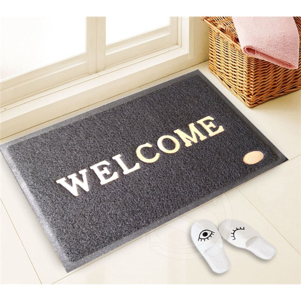 Jual MV Keset Kaki Karet WELCOME Antislip Anti Kepleset | Shopee Indonesia