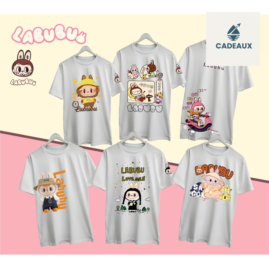 Jual Kaos Oleh Oleh THAILAND BANGKOK VERSI LABUBU T-Shirt Cotton Combed ...