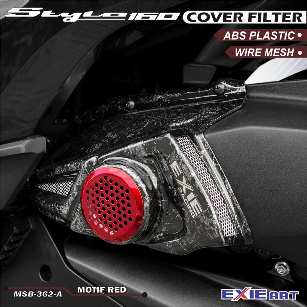 Jual KLIMAUSHOP Cover Filter Honda Stylo 160 Veloscope Stylo Exie Art ...