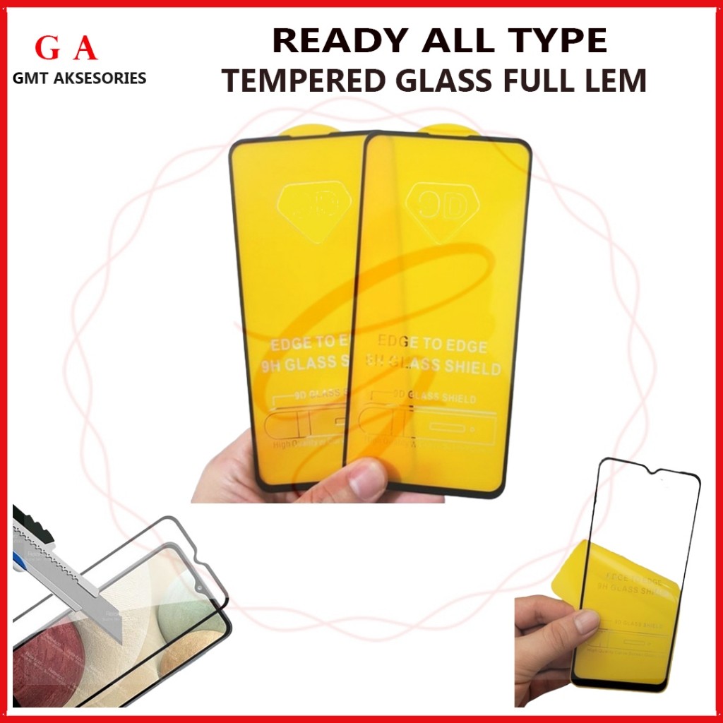 Jual TEMPERED GLASS FULL LEM 9D 21D SAMSUNG A2 CORE A10 A10S A11 A12 A13 A13 LITE A14 A15 4G 5G ...