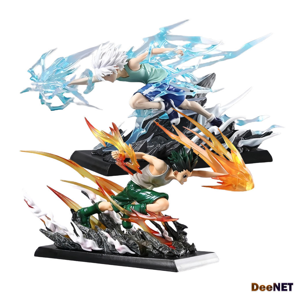 Jual Gon Freecss Killua zoldyck PG Anniversary Hunter X Hunter 18cm Action Figure PVC | Shopee ...