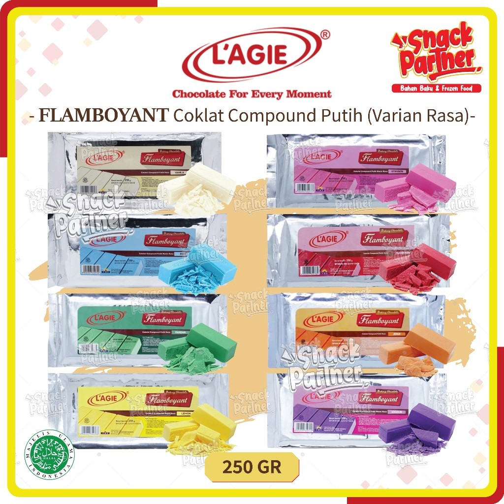 Jual LAGIE FLAMBOYANT Compound 250 GR - L'AGIE Flamboyan Sweet White ...