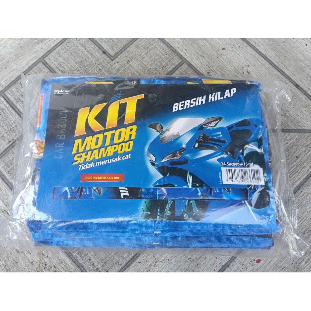 Jual 24PCS 1 PAK kit motor shampoo per renceng isi 12 pcs shampoo motor ...