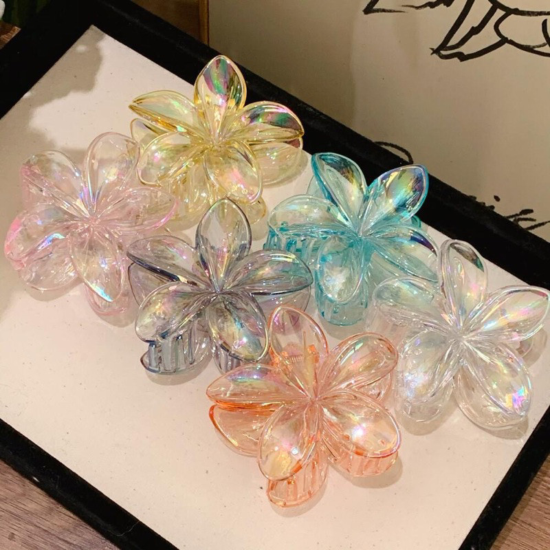 Jual JEDAI INDO Jepit Kamboja Plumeria warna Terbaru 2025 Jepitan ...