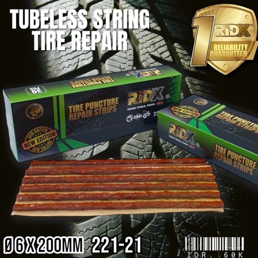 Jual RIDX KARET TUBLES BAN SET / REFIL TAMBAL BAN MOTOR/MOBIL TUBLES ...